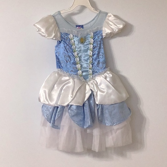 Disney | Costumes | Princess Cinderella Blue Ball Gown Dress | Poshmark